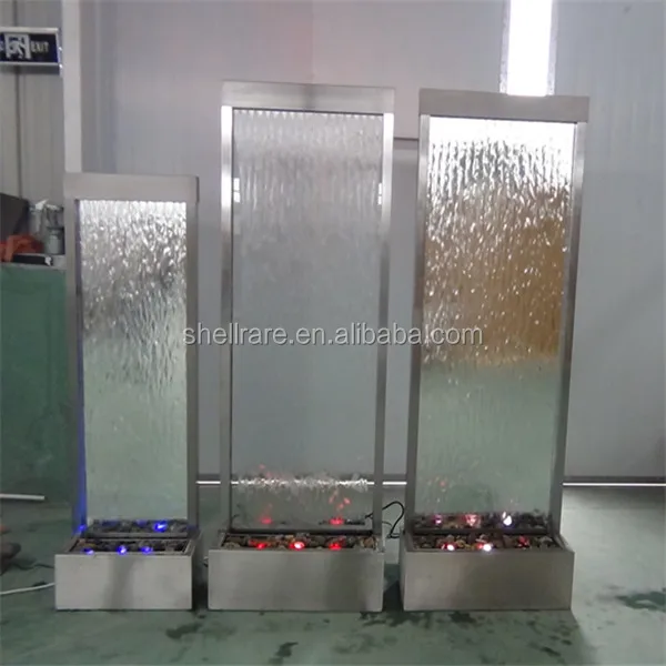 Glass Mirror Waterfall - Elegant Indoor & Outdoor Feature