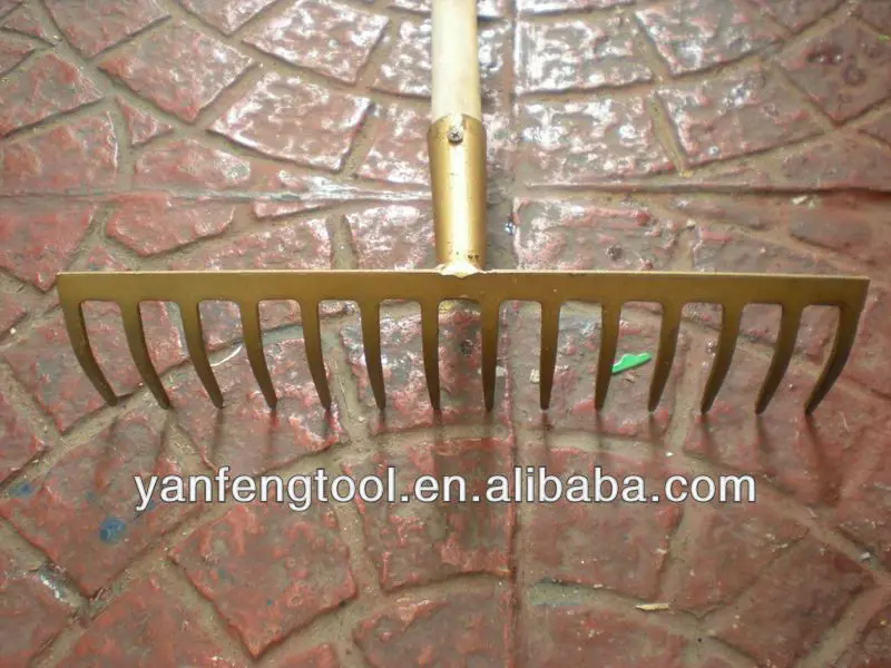 Forged Rake - Heavy-Duty Garden Tool for Efficient Work