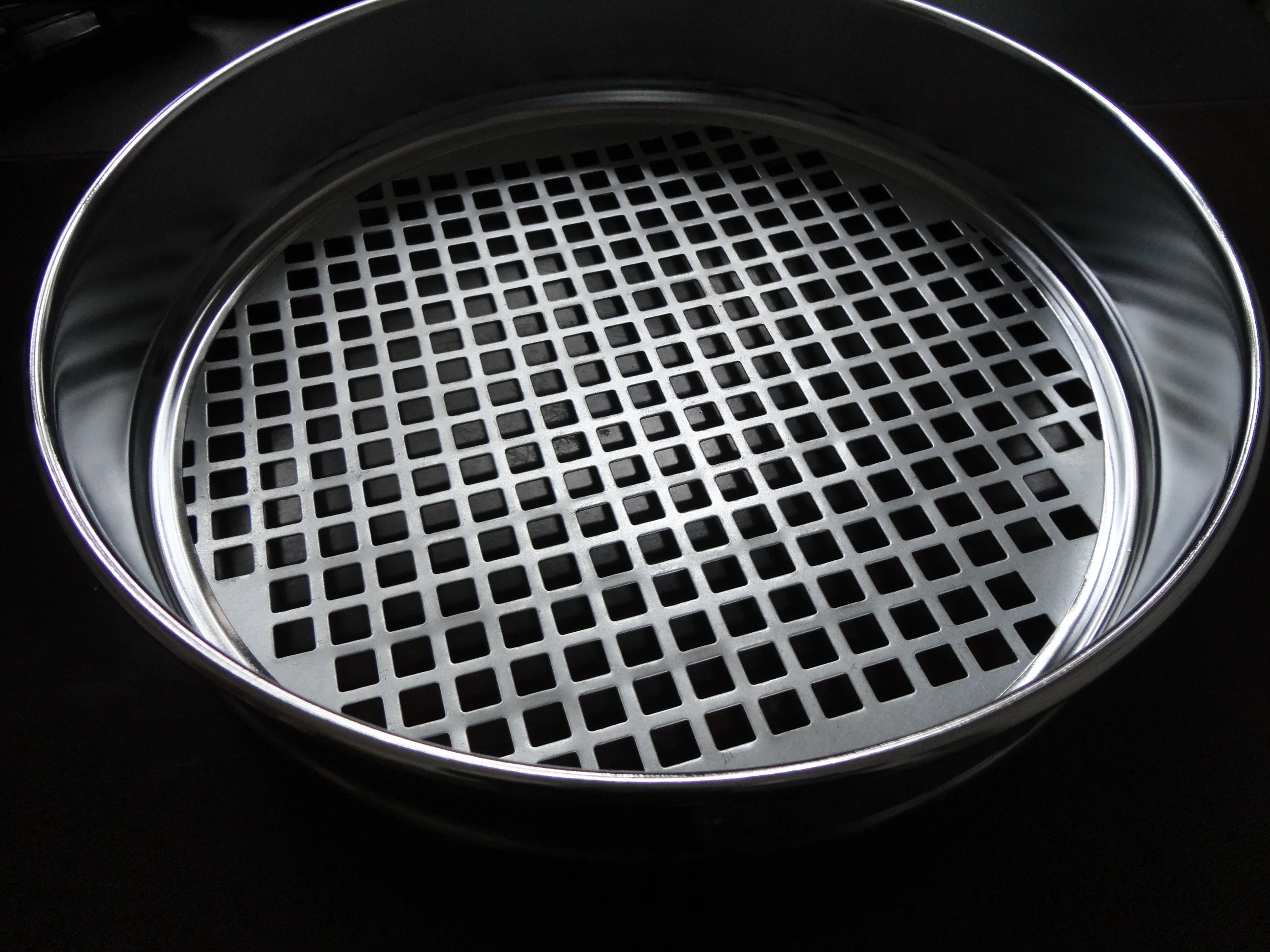 Perforated Sheet Bottom Square Hole Test Sieve 200mm 300mm 400mm ...