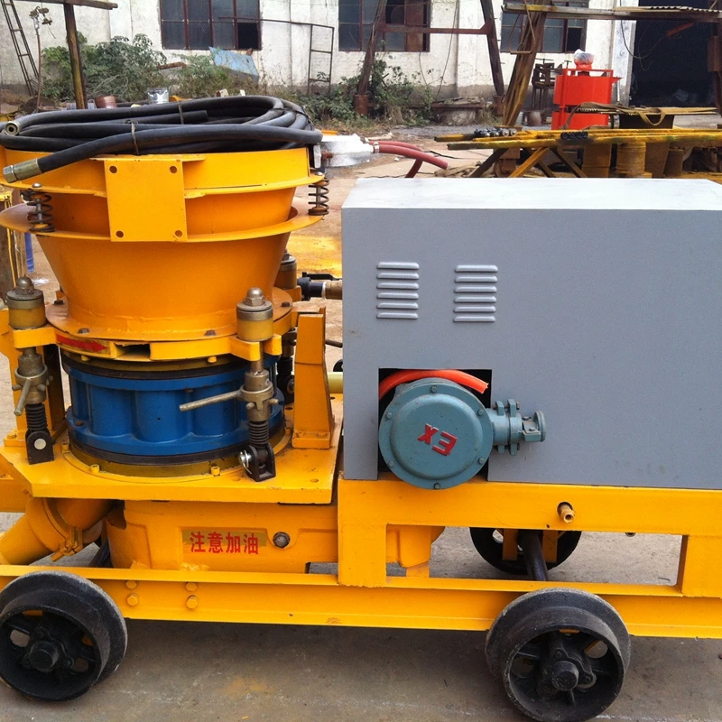 Dry And Wet Type Aliva Shotcrete Machine Dry Shotcrete Machine - Buy ...