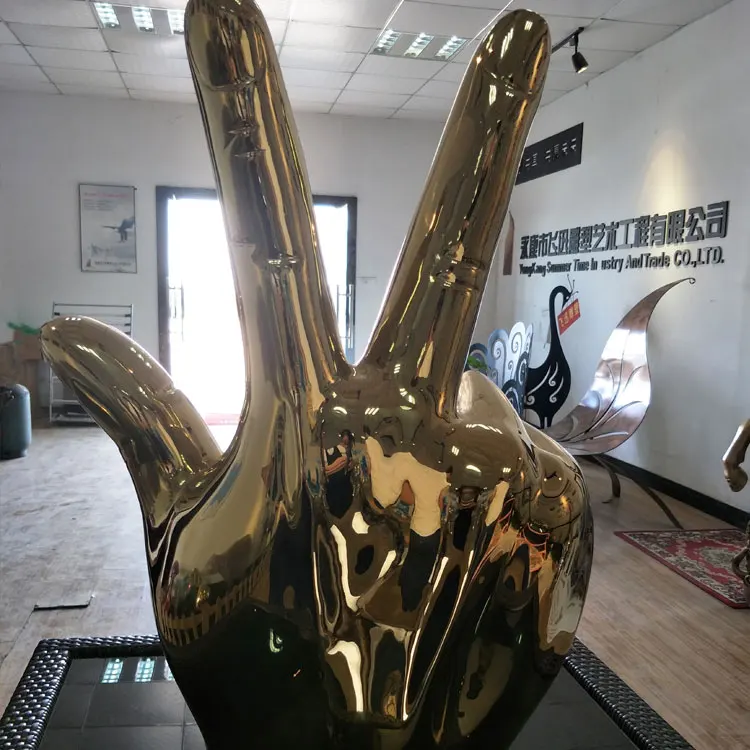 Famous Uae Three Fingers Hand Sculpture For Win - Buy Hand Sculpture ...