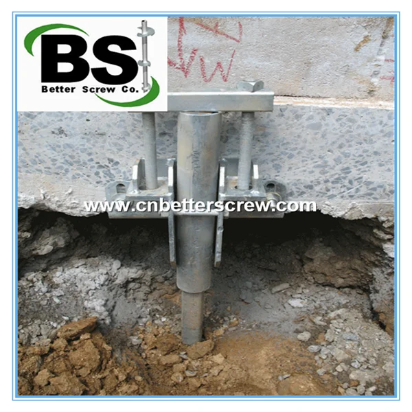 Hot Dipped Galvanized Steel Underpinning Brackets - Buy Underpinning ...