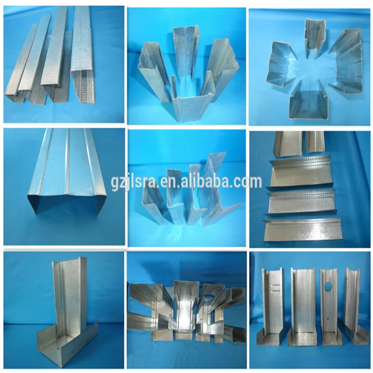 Drywall Partition Track C Profile - Build House Metal Track Stud