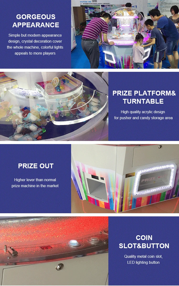 Cheapest Candy Goody Grabber Machine - Rainbow Star 4 Players