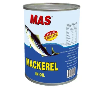 Canned Mackerel Fish In Oil - Buy Canned Mackerel,Canned Fish,Mackerel ...