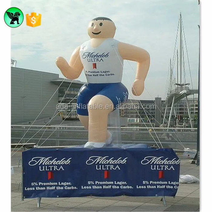 Running Sports Event Inflatable Runner Cartoon Customized Inflatable ...