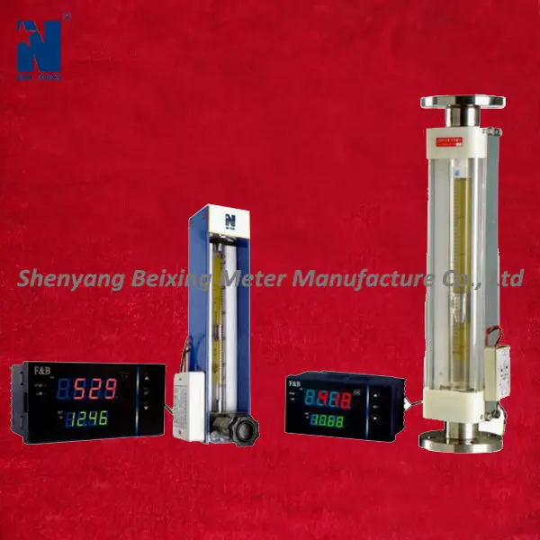 Water Remote Flow Meter Rotameter With Digital Output Displayer - Buy ...