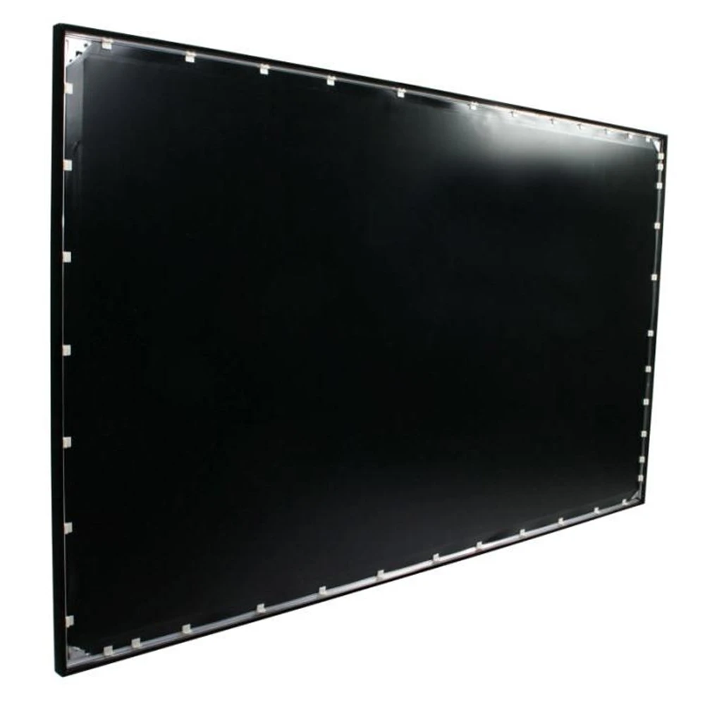 Install With Aluminum Frame For Home Theatre Fixed Frame Projector ...