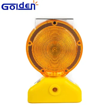 Traffic Road Construction Blinker Barricade Led Solar Warning Light ...