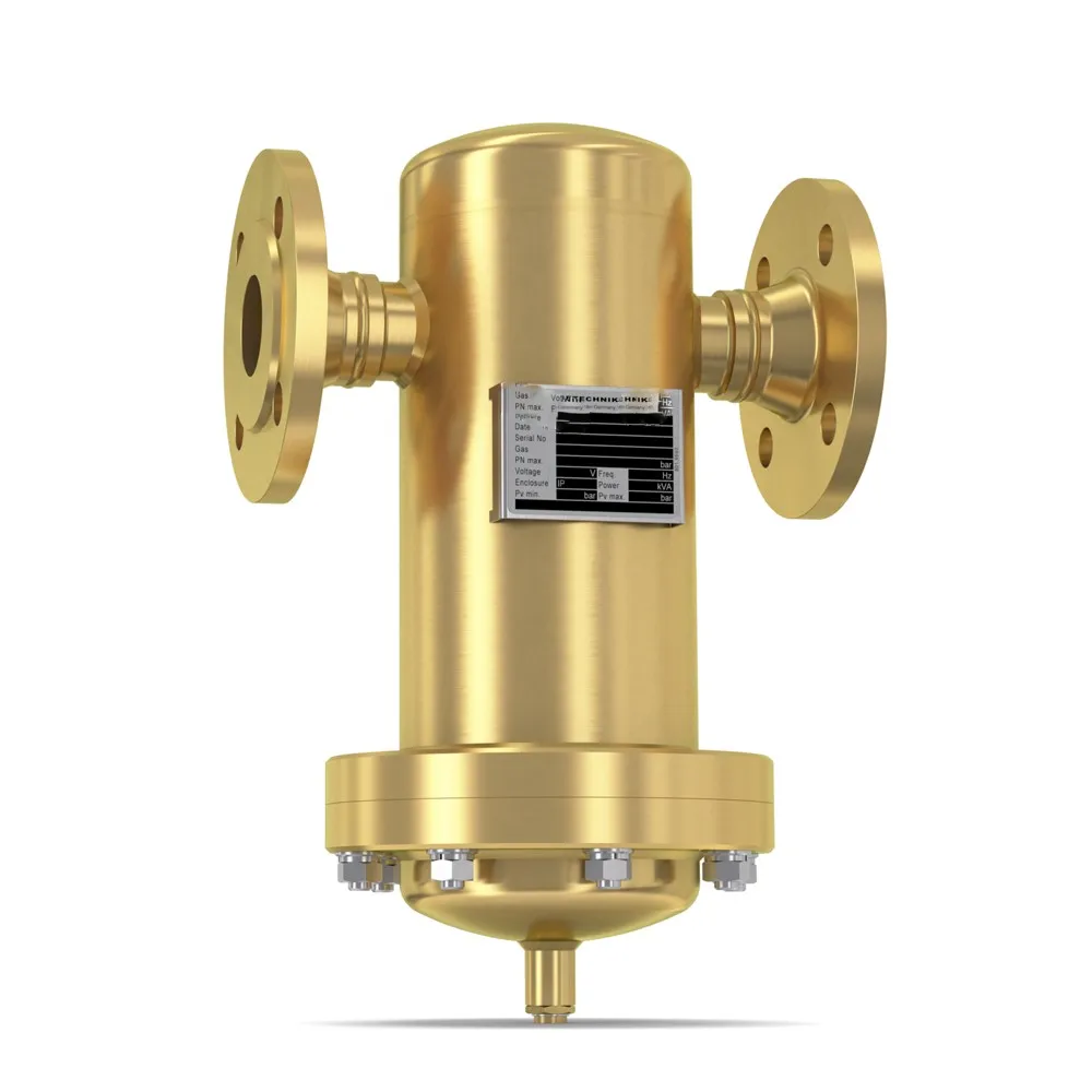 Gas Filter For Filtering Out Mechanical Impurities And Condensate In ...
