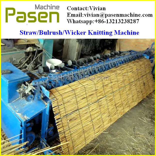 Cheap Price Weaving Reed Machine for Making Reed Mat Fence