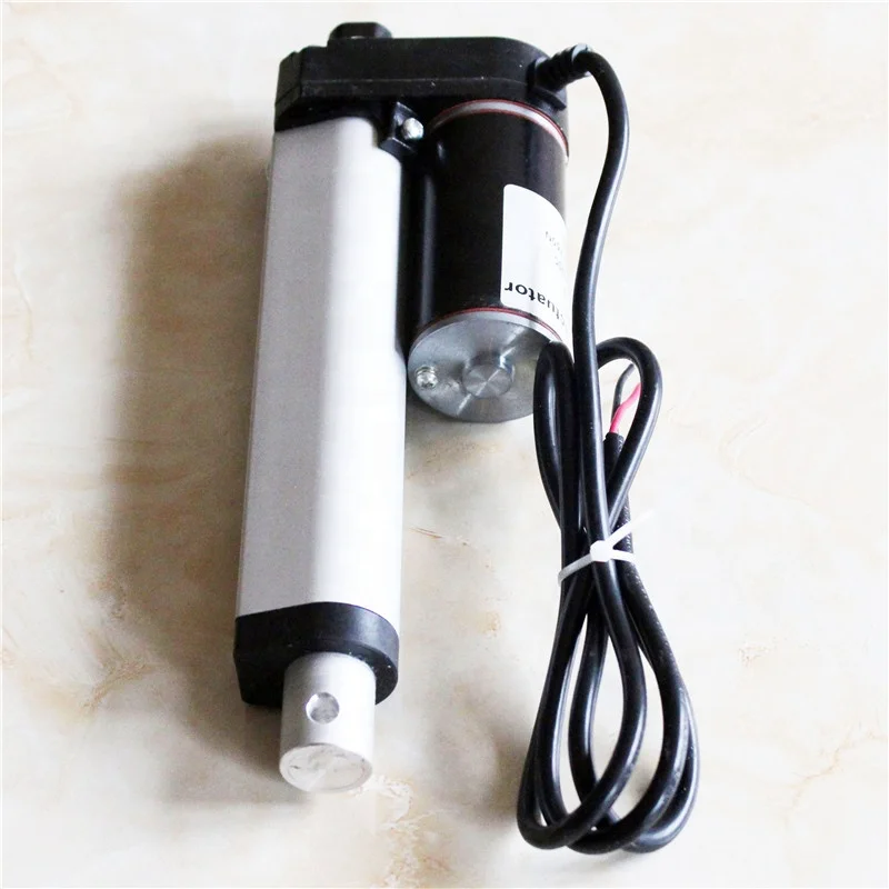 Electric Mini Piston Dc 12v High Speed Mini 300mm Stroke Linear ...