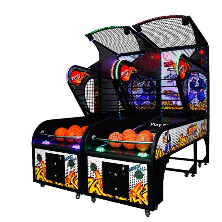 Amusement Facility Coin Operated Electronic Basketball Arcade Game Machine