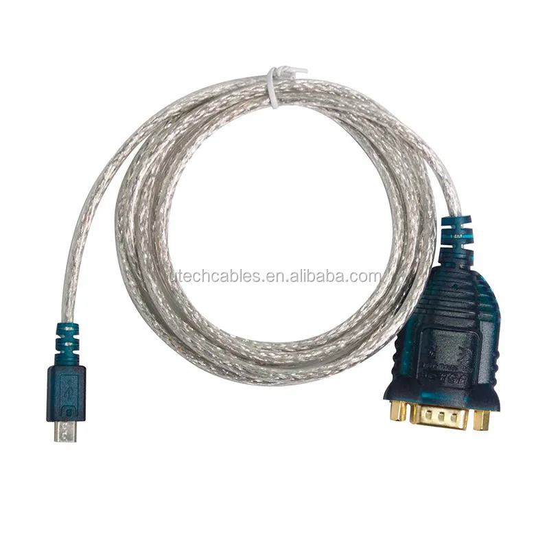 Micro-usb Cable RS232 to Micro USB to DB9 Serial Adapter