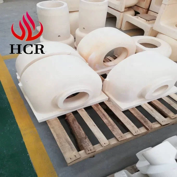 AZS Refractory Spouts, Tubes, Orifice Rings for Glass Furnace