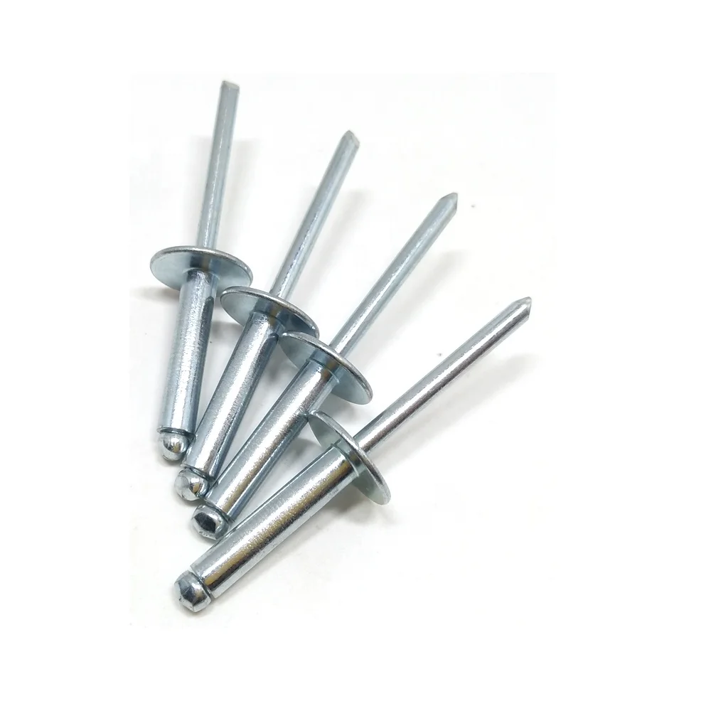 Din7337-remache De Brida Grande De Acero,Remache Tipo Ciego Abierto ...