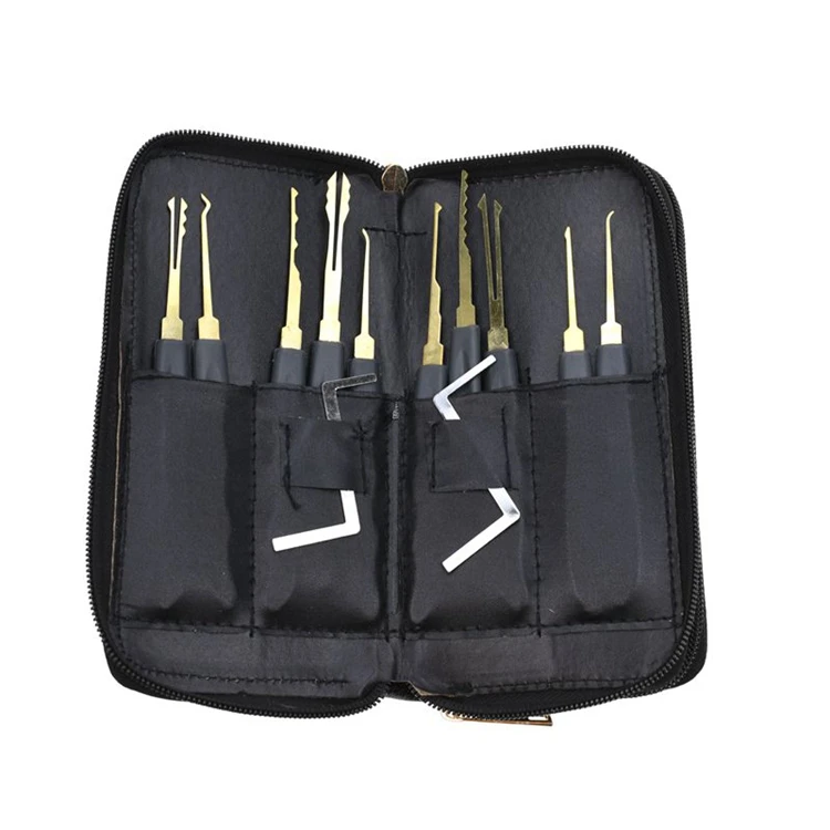 YH9122 Lock Pick Set - 24pcs Single Hook Tools for Practice