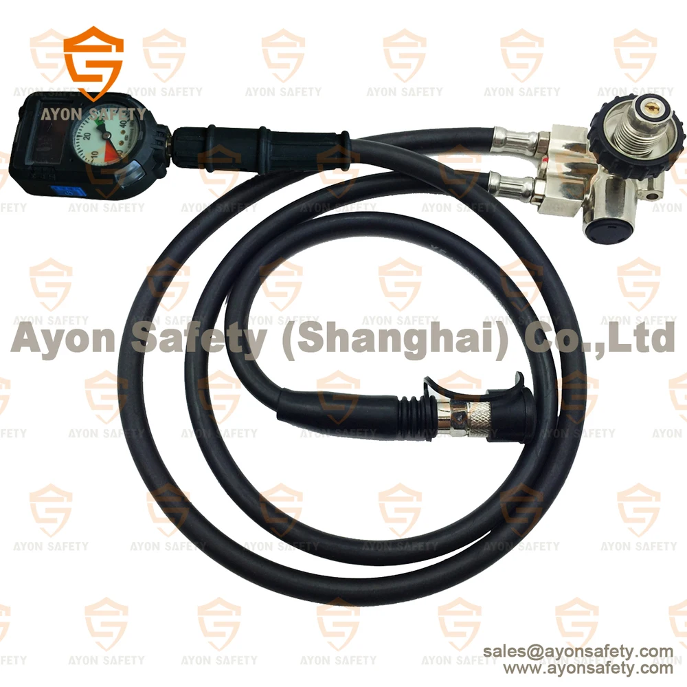 Scba Digital Pressure Gauge With Pressure Reducer Using Together With ...