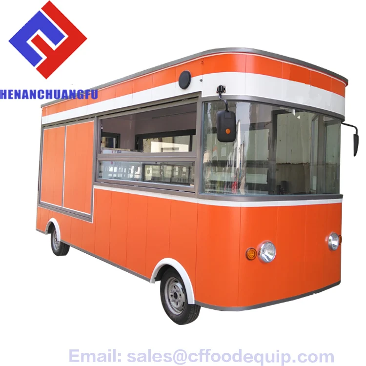 China Food Trailer Electric Rickshaw Food Truck Mobile Folding Fast ...