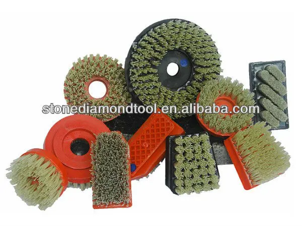 4 Inch Diamond Abrasive Cup Wire Brush for Grinding Machines
