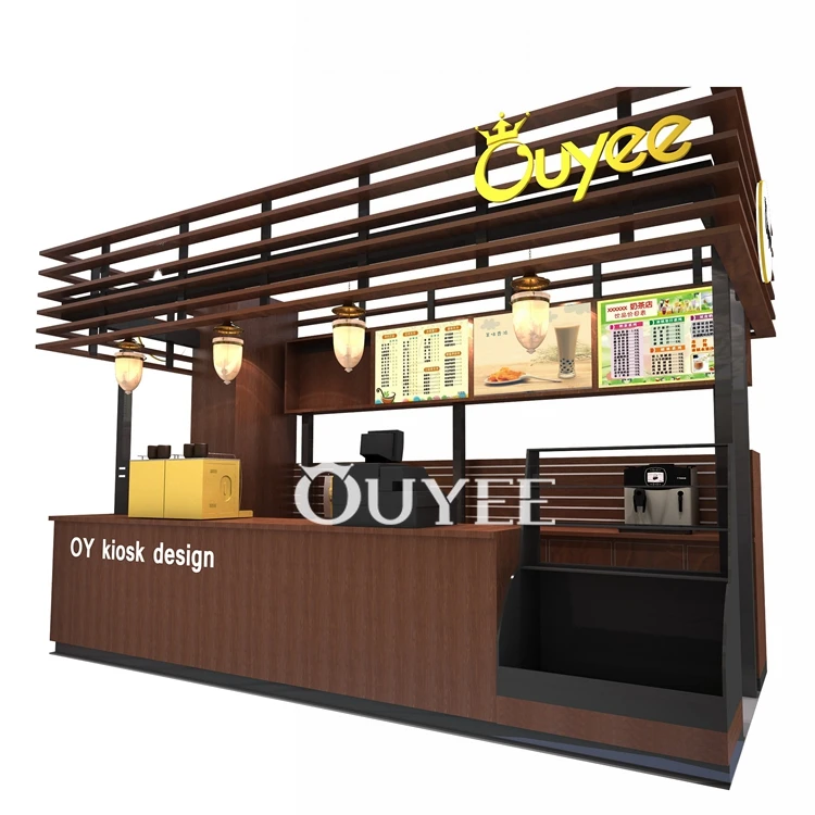Shop Our Milk Tea Kiosk Design - Perfect for Shopping Malls