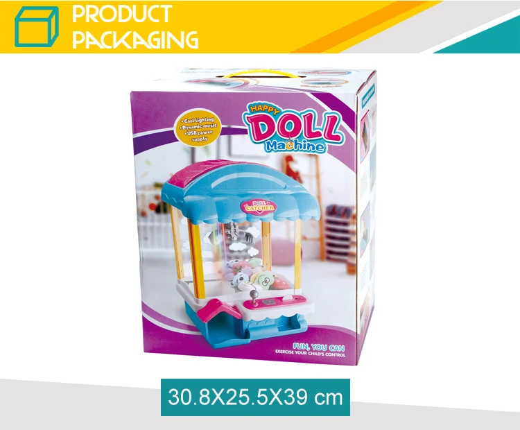 Using Coin Grabbing Ball Game Mini Toy Claw Machine for Sale Malaysia ...