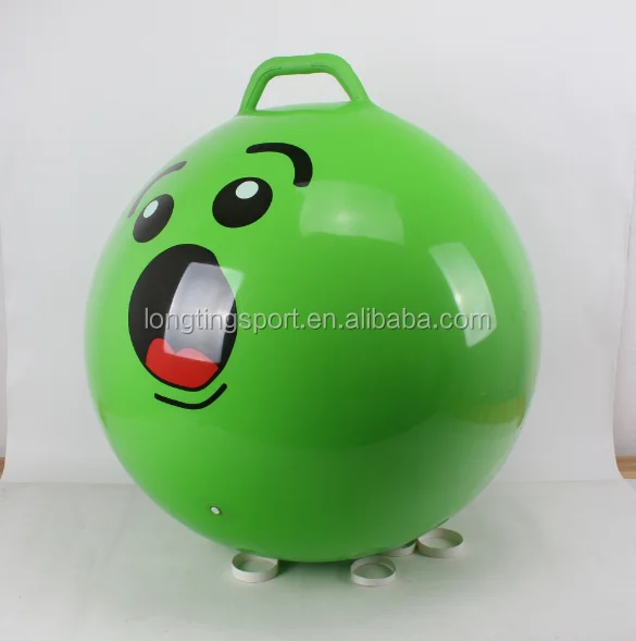Inflatable Pvc Toys Hopper Ball With Handle Jumping Ball - Buy Pvc ...