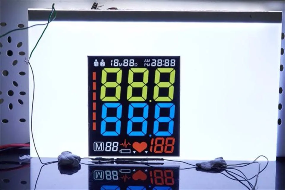 Custom Size Liquid Crystal Display Module Digital 7-segment Lcd Panel Va Type Transparent Lcd ...