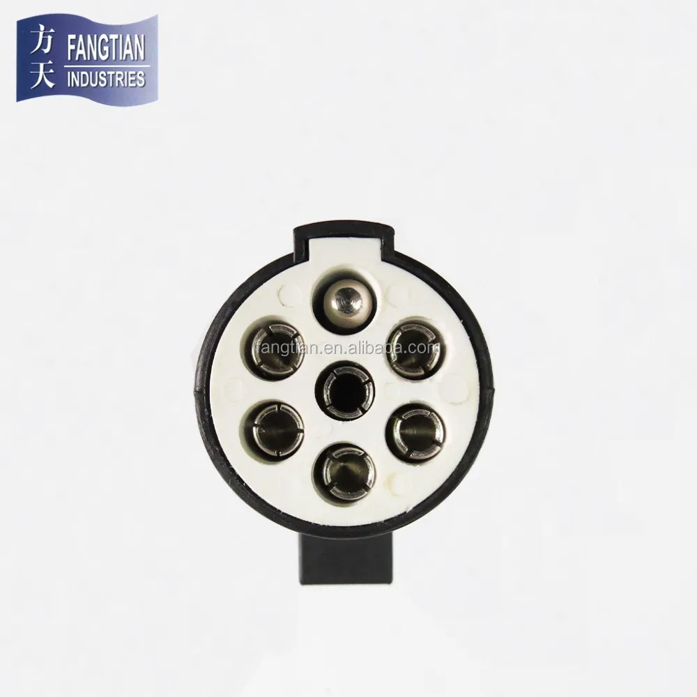 Iso 3731 Trailer Adapter Plug S Type 7 Pin Trailer Plug 24v 12v - Buy ...