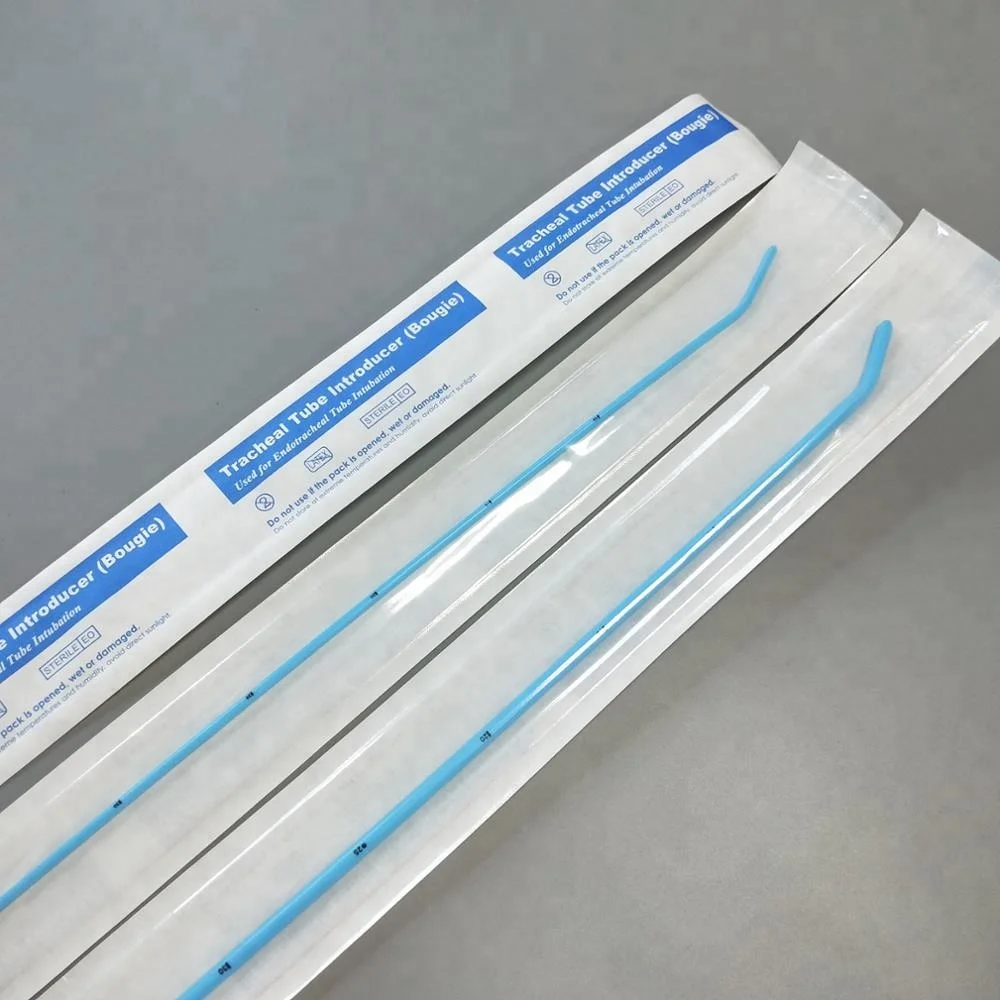Flexible Tracheal Tube Introducer Gum Elastic Bougie With Pe Material ...