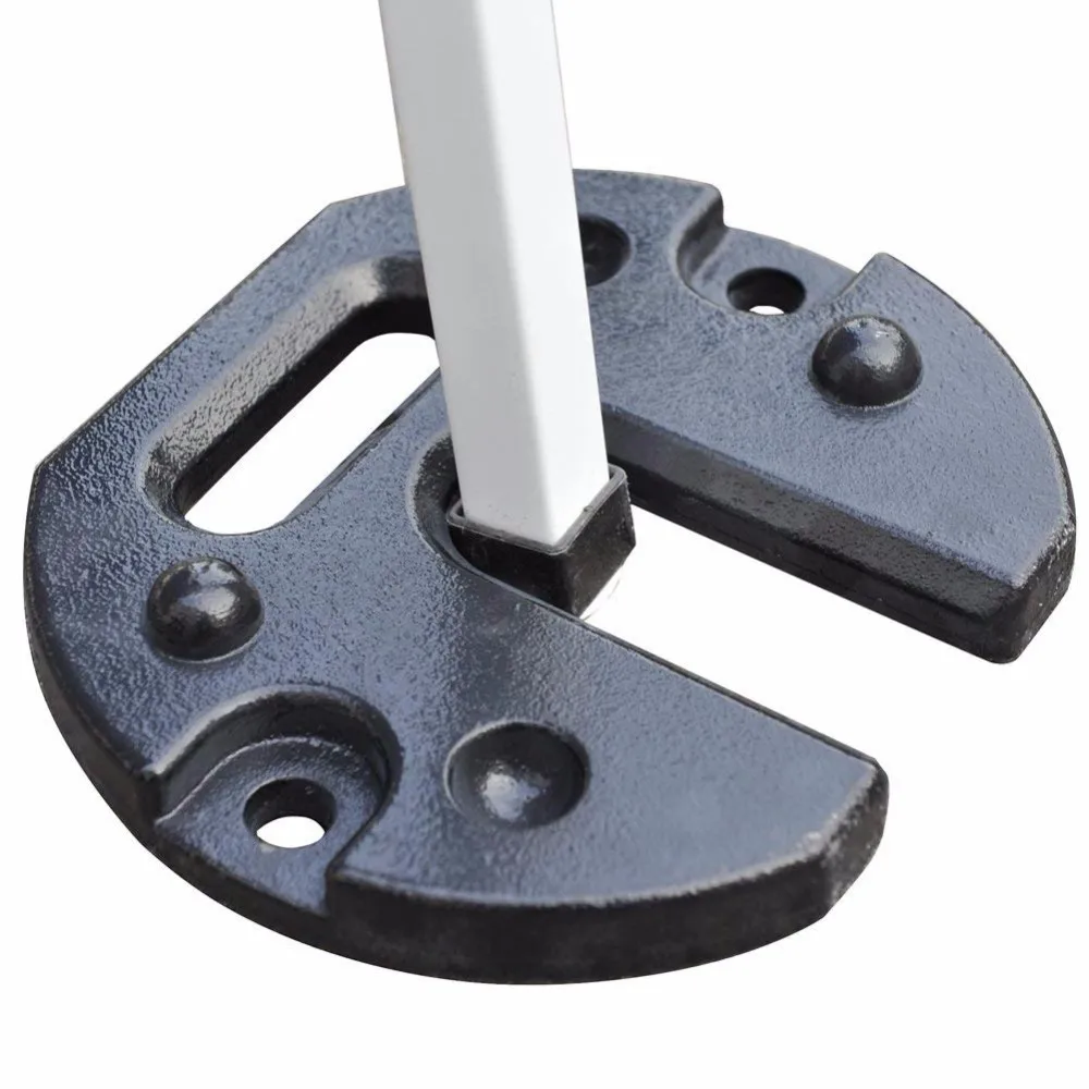 Outdoor Patio Shade Canopy Leg Steel Weight Plate - Buy Steel Weight ...