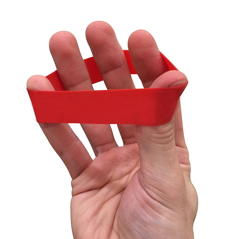 Rubber Resistance Loop Bands Mini For Finger Stretch Exercise For Hand ...