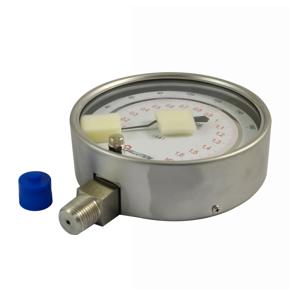 6inch Stainless Steel Test Pressure Gauge Precision Pressure Gauge ...
