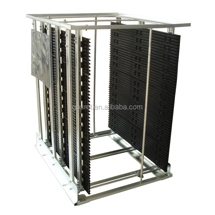 SMT ESD Magazine Rack for PCB Storage - Adjustable & Antistatic