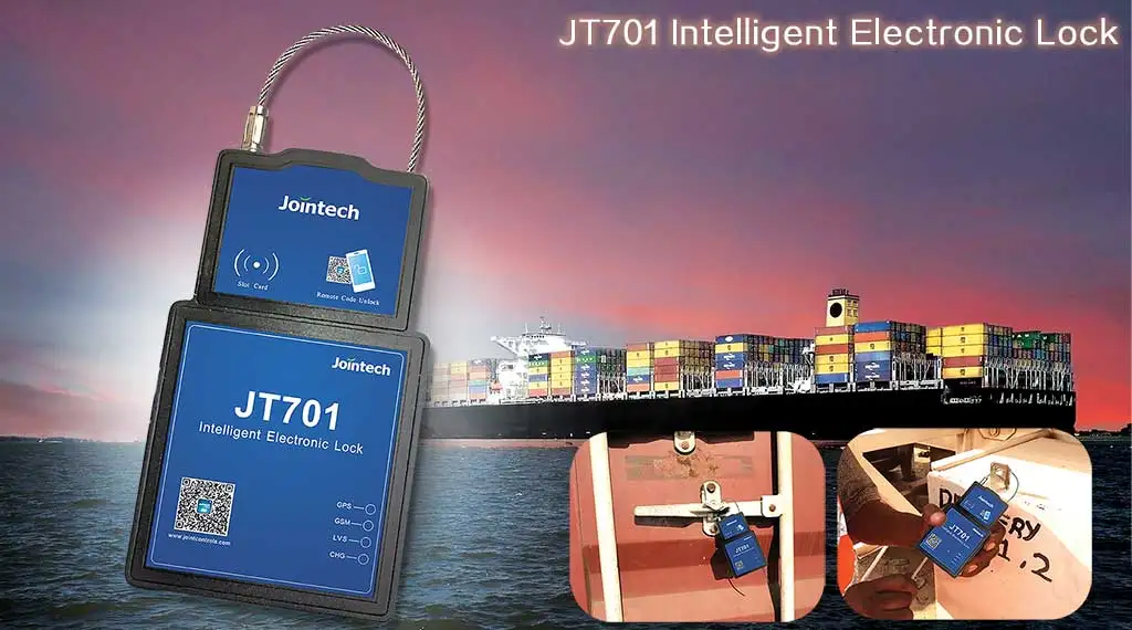 Traceur Gps Portable Jt701,Verrouillage De Conteneur,Avec Suivi En ...
