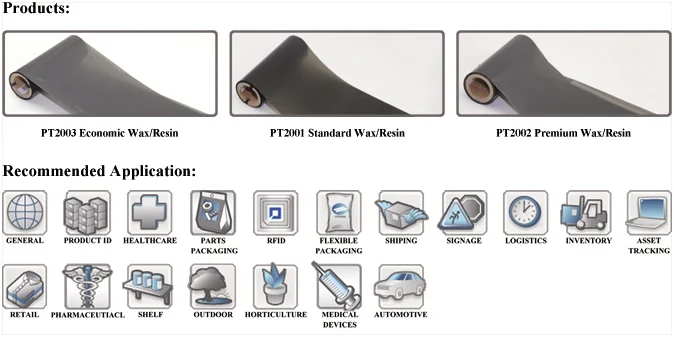 Dnp R300 Ricoh B130ed Wax/resin Ribbon Intermec Printer Ribbon On ...