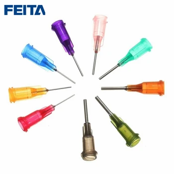 Spiral Interface Needle 1/2" Stainless Steel Epoxy Glue Dispensing ...