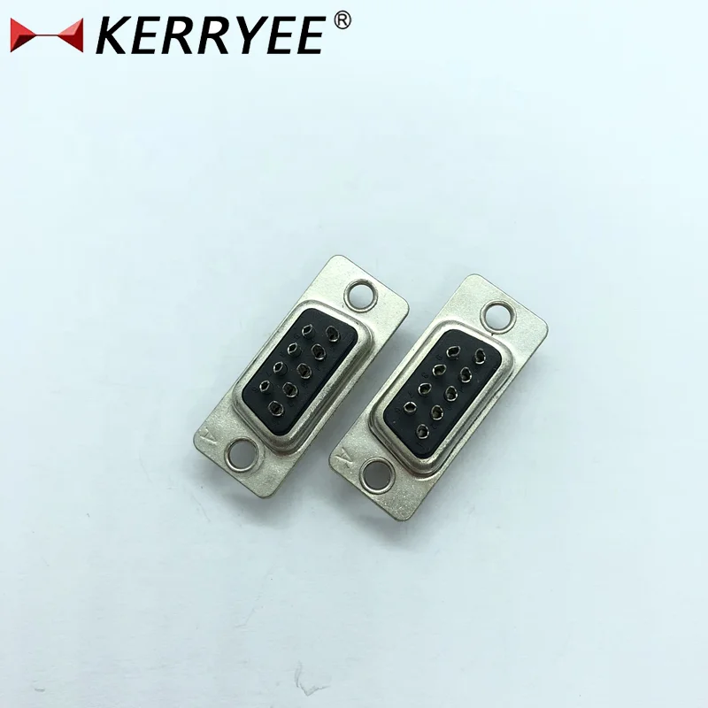 Db9 Black Housing D-sub Male Connector - Buy Db9,Db9 Female Connector,D ...