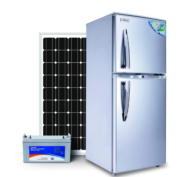 270l Dc 12v/24v Large Solar Power Fridge With Panel And Battery Option - Buy Solar Power Fridge ...