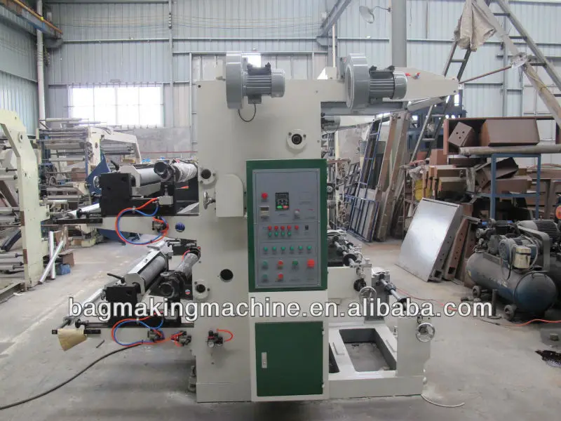 2 Colors Flexo Flyer Printing Machine For Sale - Buy 2 Colors Flexo ...