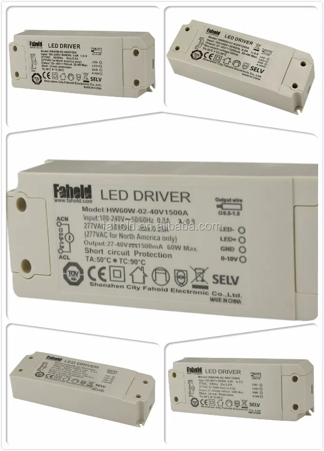 1-10v 45w Led Driver 36v 1a Led Light Led Downlight Driver - Buy Led ...
