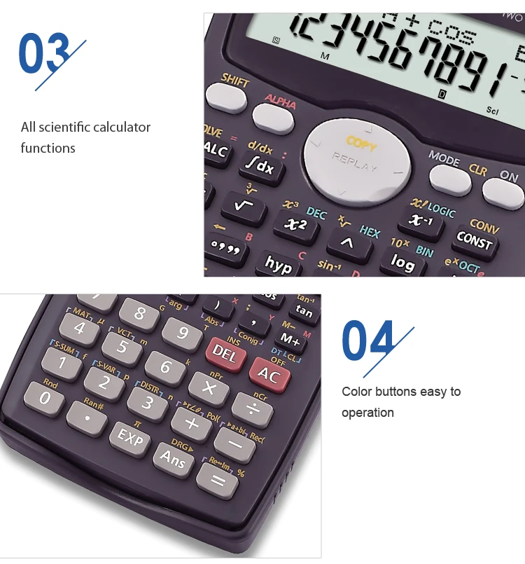 Fx 991ms High Quality Scientific Calculator Price Educational ...