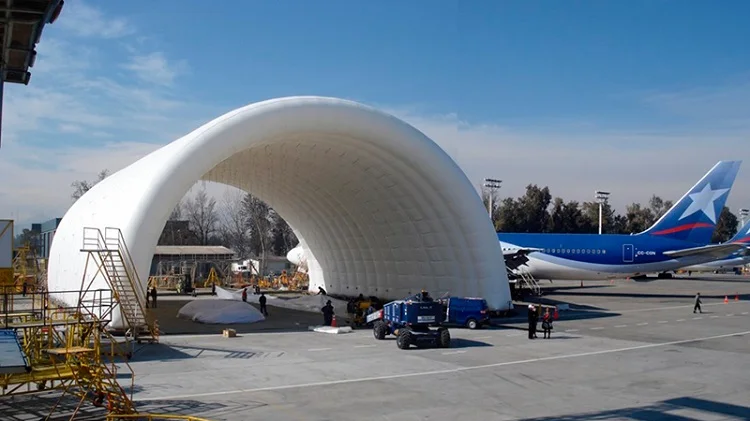 China Suppliers Giant Inflatable Aircraft Hangar Tent,Hangar Inflatable ...