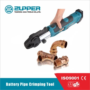 Zupper Pz-1550 Crimpex Pipe Crimping Tools With Hand And Battery ...