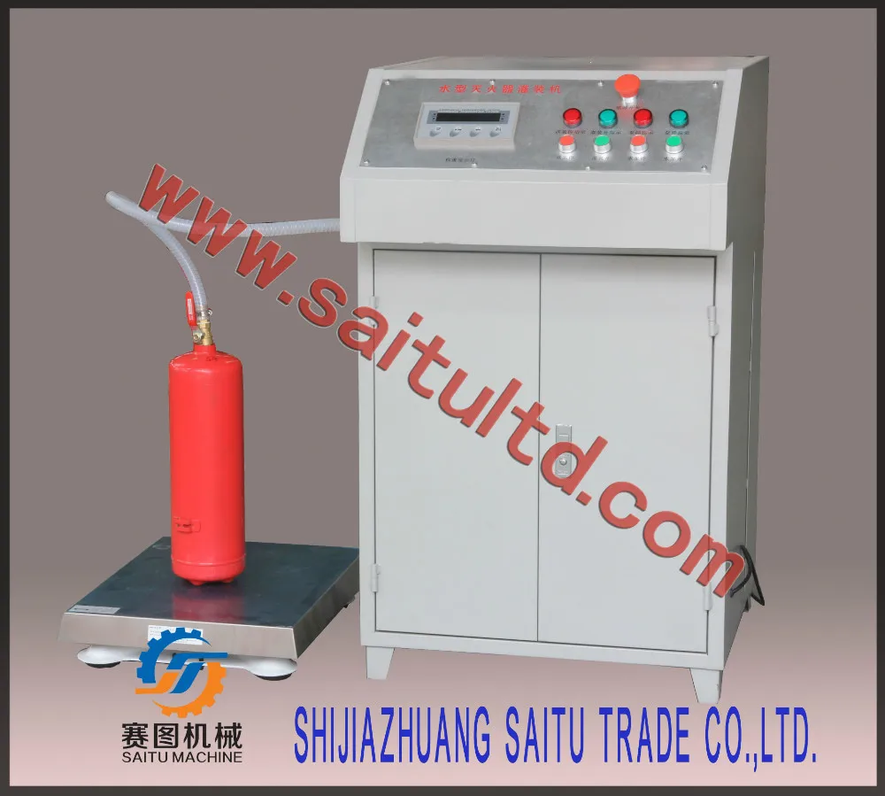Fire Extinguisher Cylinder Pressure Test Machine/fire Extinguisher ...