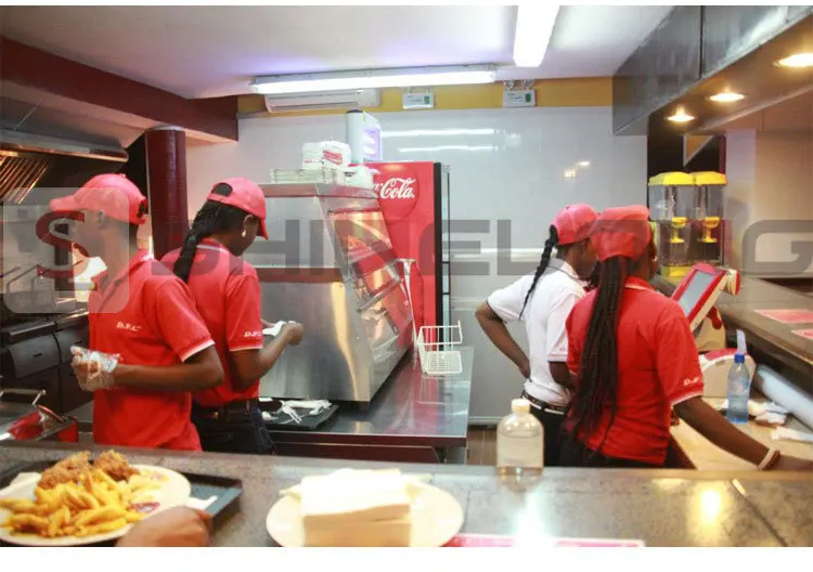 Congo DFC Fast Food Restaurant Kitchen Project - Comida Del Congo