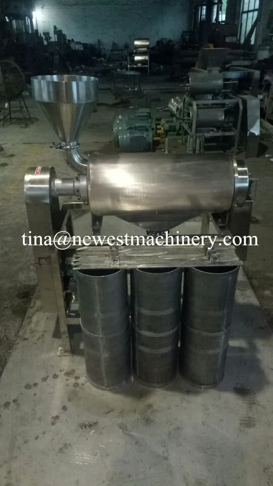 Efficient Mango Pulp Machine - Double Drum Peeling Corer