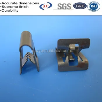 Custom Sheet Metal Working Flat Metal Spring Clips Steel C Clip - Buy ...