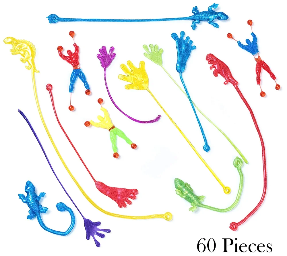 YY0058 Wacky Fun Stretchy Glitter Sticky Hands - Unisex Toy