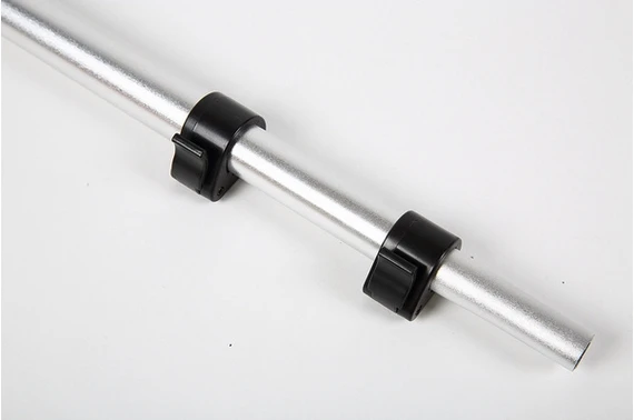 3 Sections Flip Telescopic Pole Locking Mechanisms Aluminum Telescopic ...